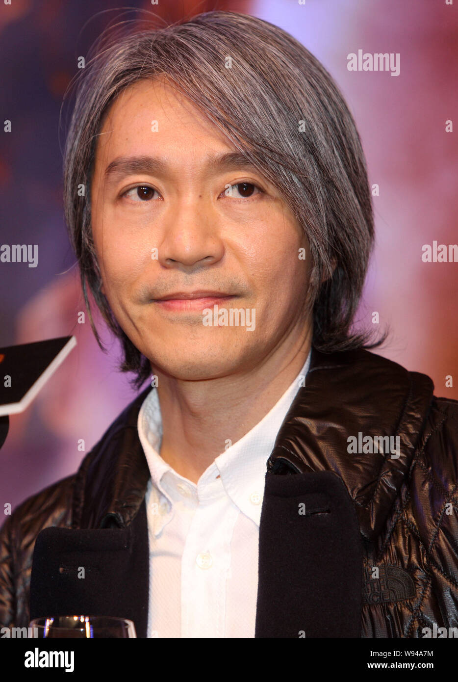 Hong Kong actor and director Stephen Chow looks on during a press ...