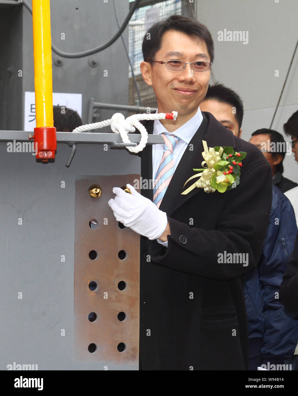 --FILE--Gou Shou-cheng, founder and chairman of Serenity Entertainment ...