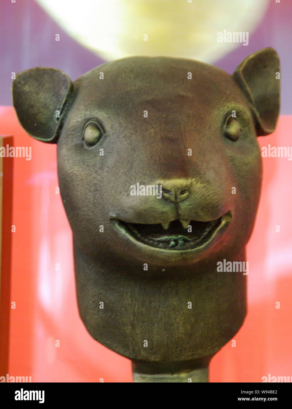 --FILE--A replica of the bronze rats head, the original relic of which ...