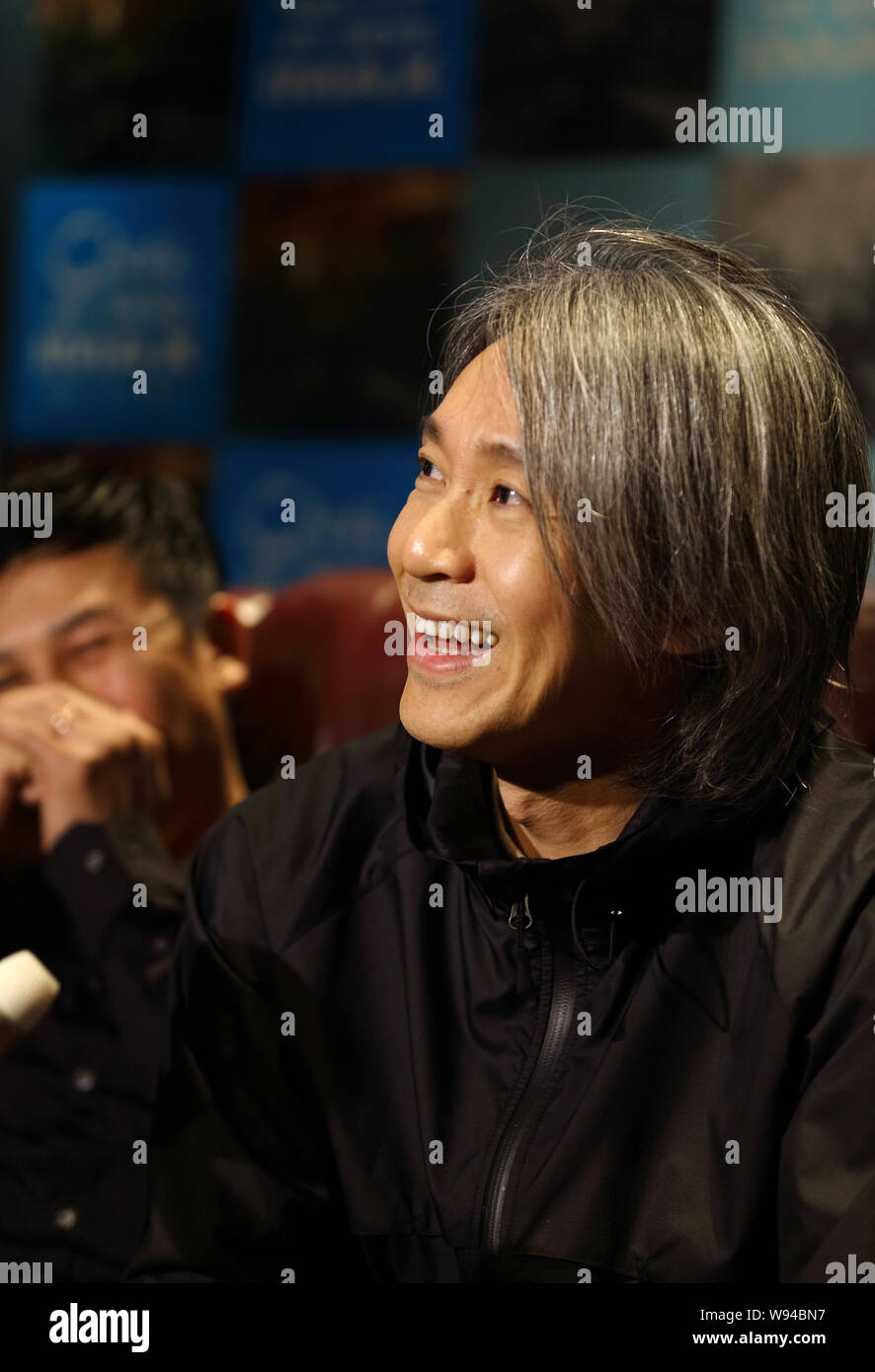 Hong Kong actor and director Stephen Chow smiles during a promotional ...