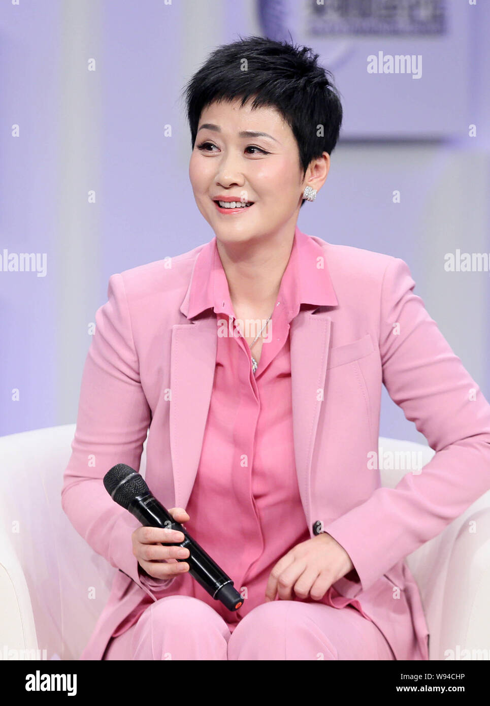 --FILE--Li Xiaolin, Chairwoman of China Power International Holding ...