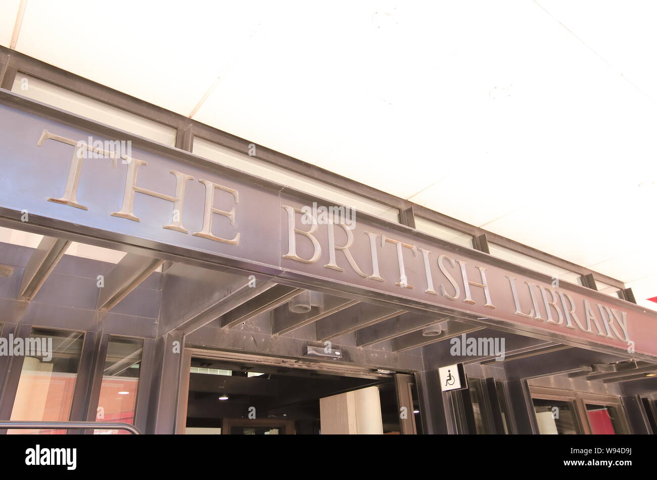 The british library logo hi-res stock photography and images - Alamy