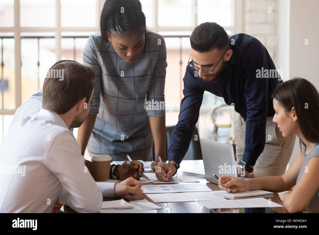Team people focused on hi-res stock photography and images - Alamy