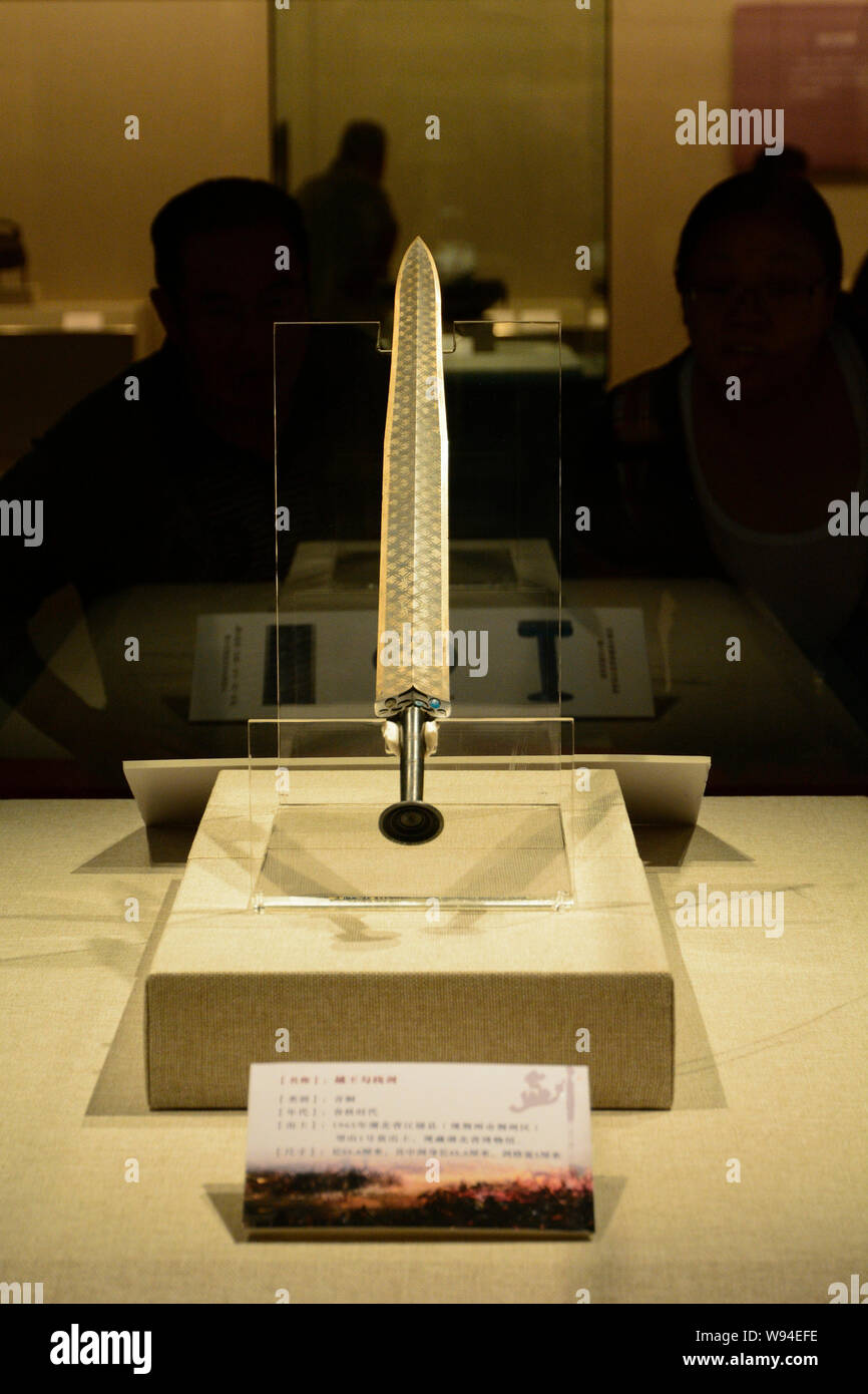 The Sword of Goujian (or Gou Jian), a king of Yue State (1888 BC-110 BC ...