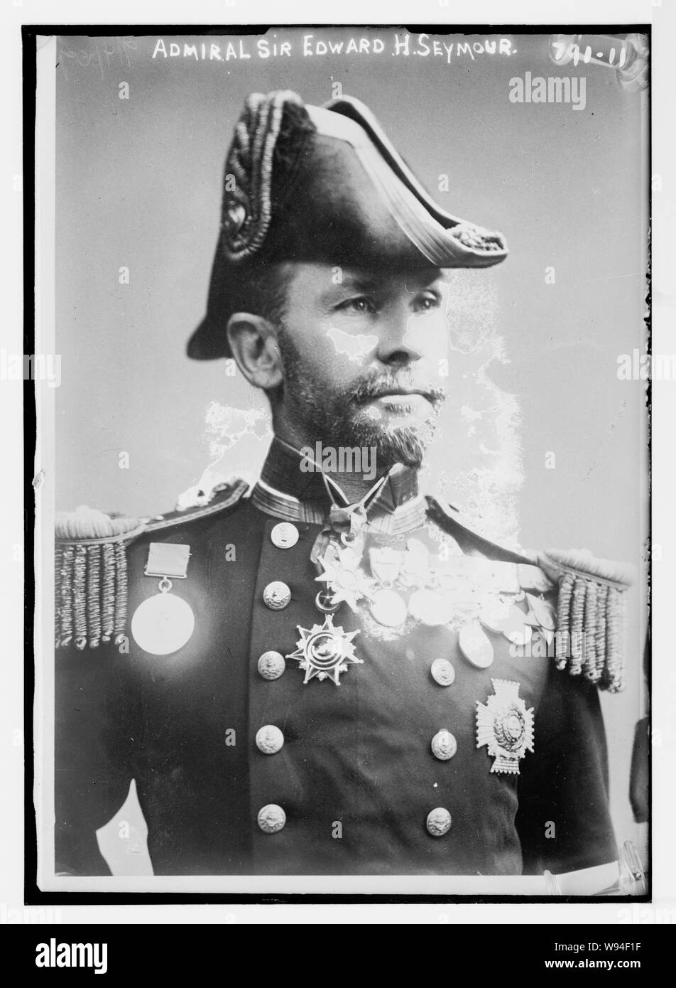 Admiral Sir Edward H. Seymour, in uniform Stock Photo - Alamy