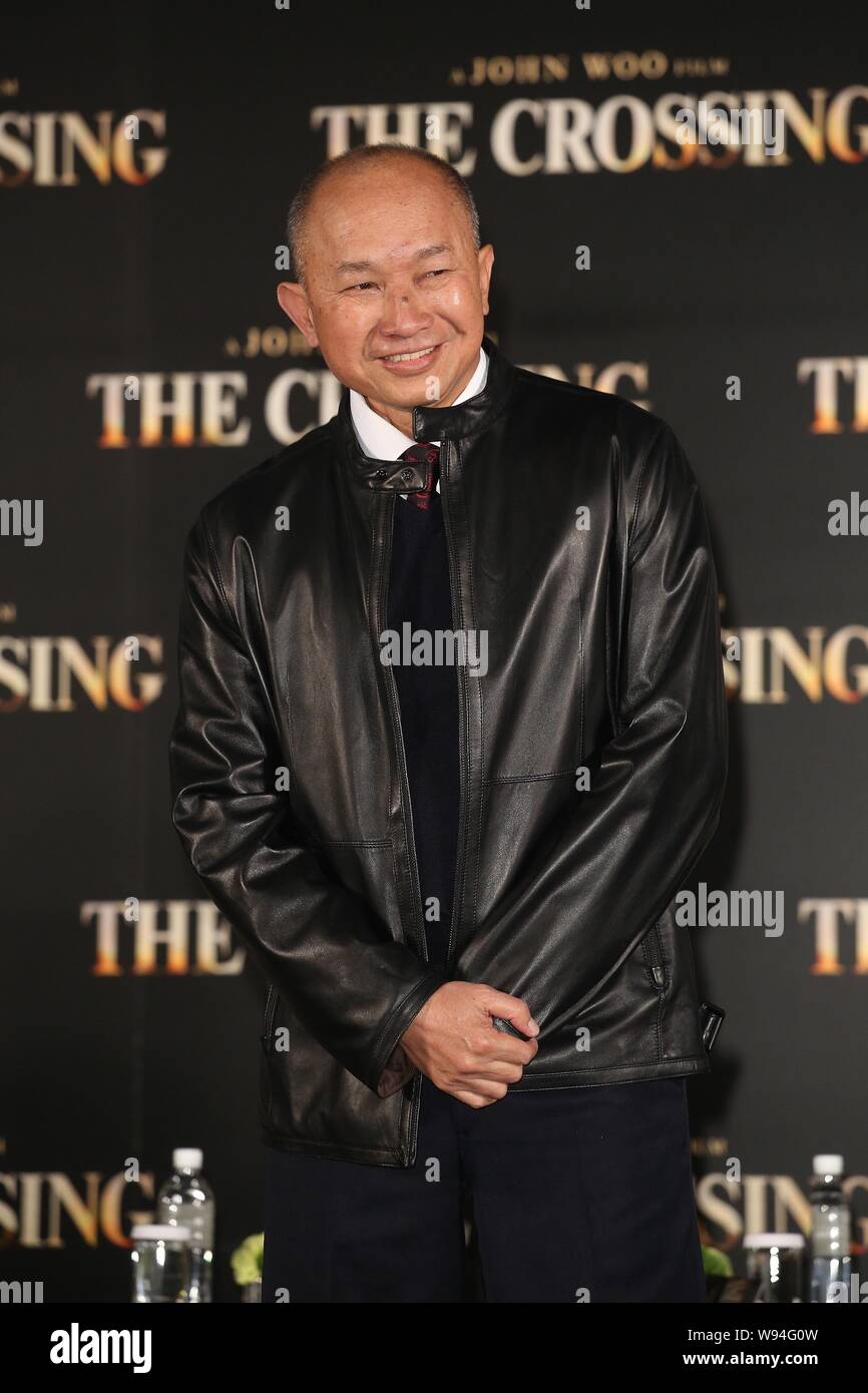 Hong Kong director John Woo smiles during a press conference for his ...