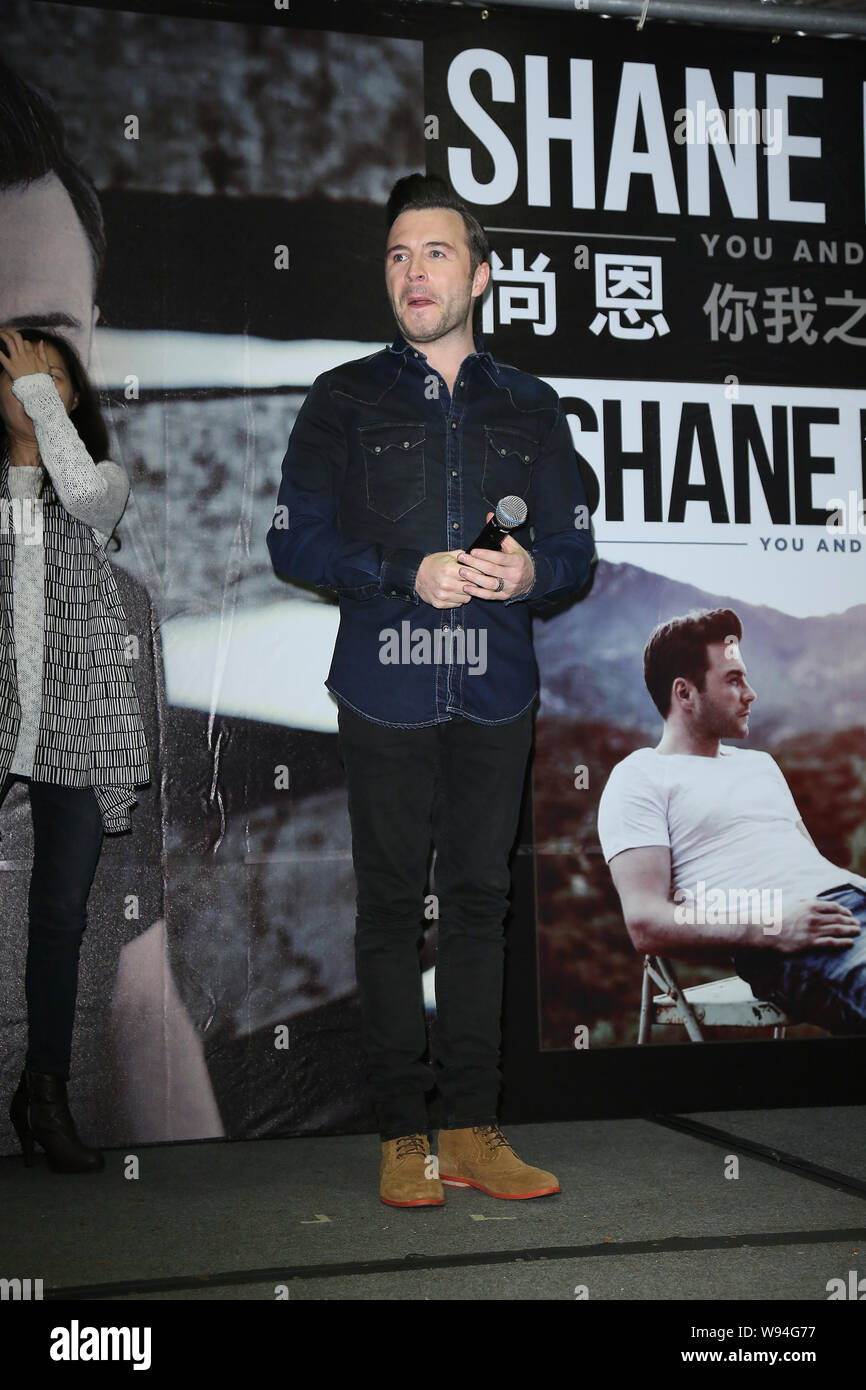 Shane filan lead singer of westlife hi-res stock photography and images ...