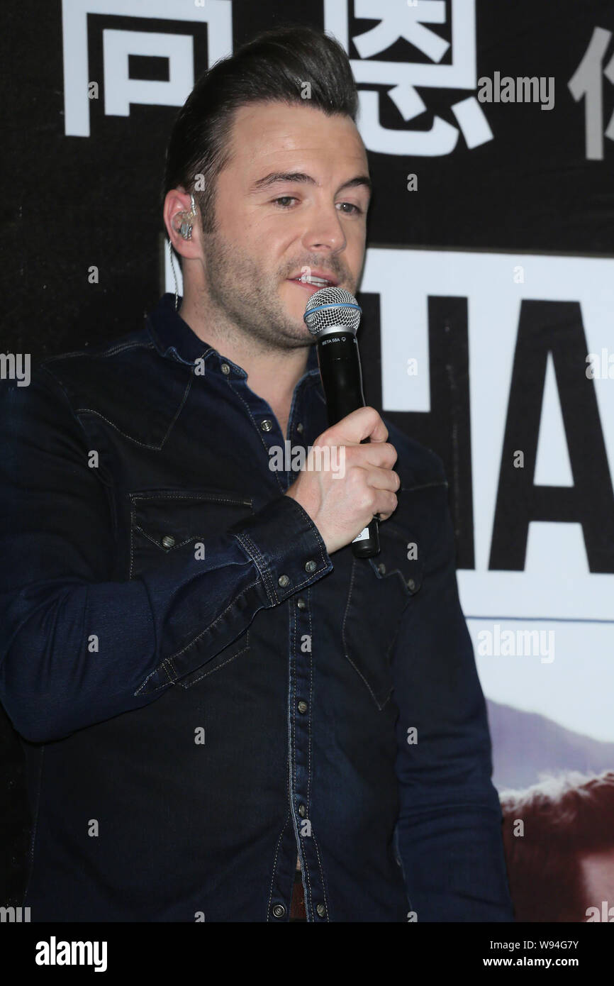 Shane filan lead singer of westlife hi-res stock photography and images ...