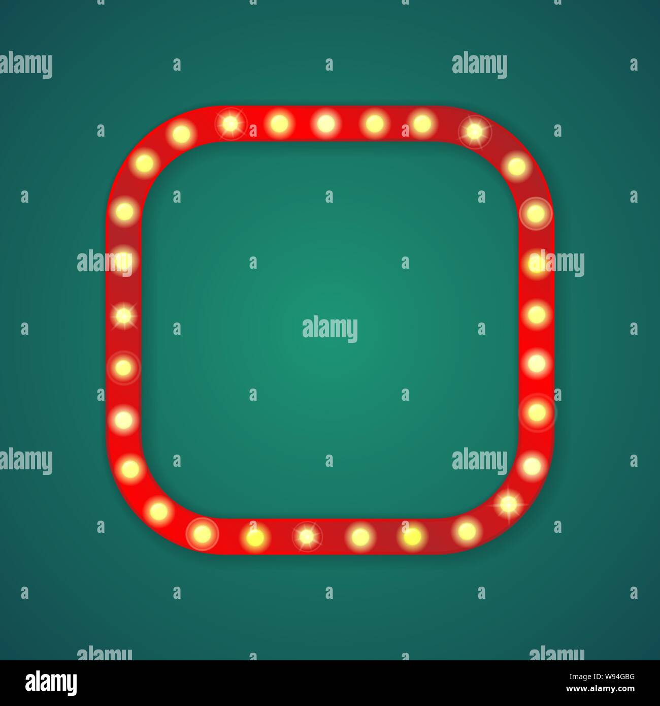 Round billboard Stock Vector Images - Alamy