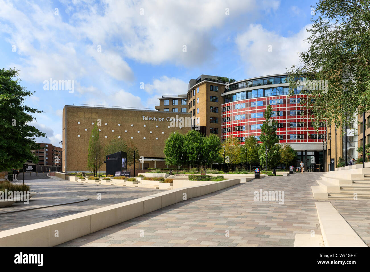 Television Centre building complex in White City, previous headquarters ...