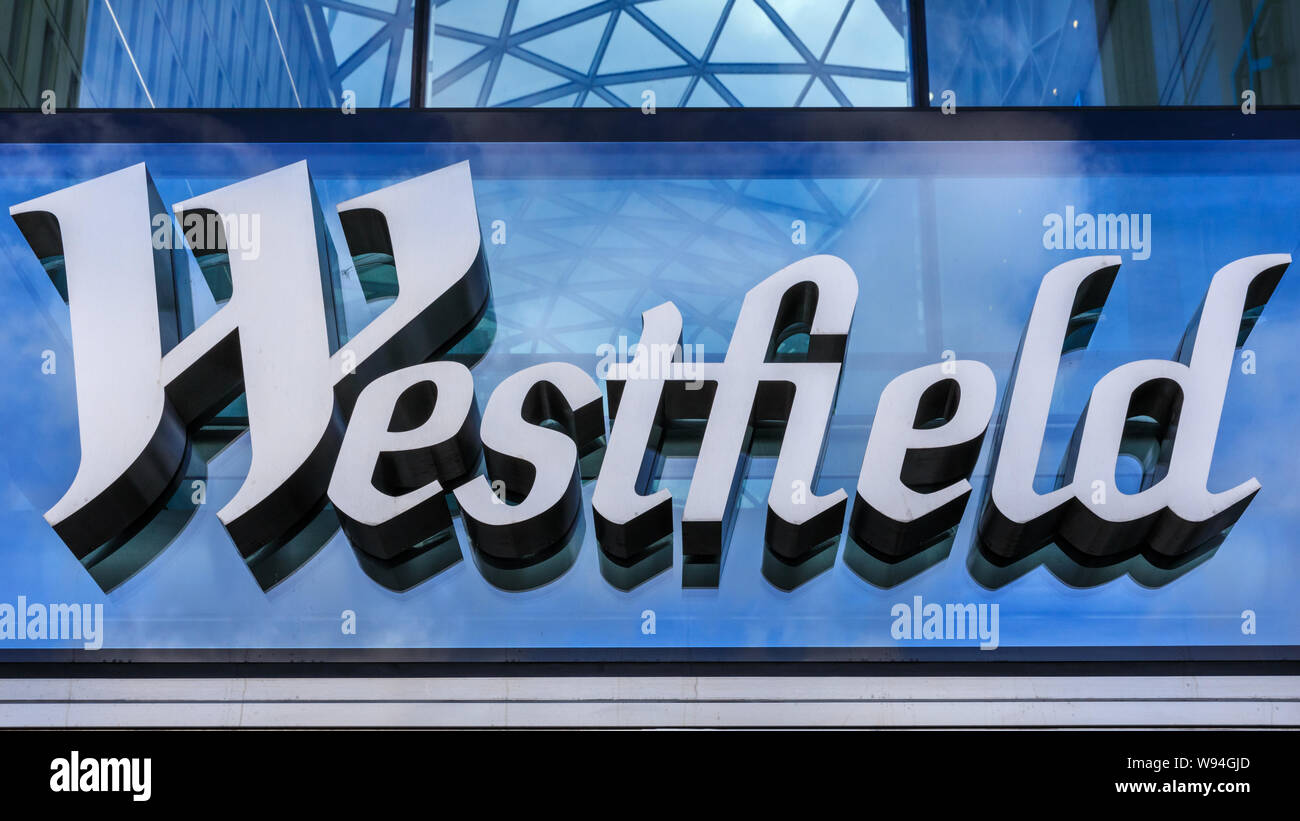 Westfield logo hi-res stock photography and images - Alamy
