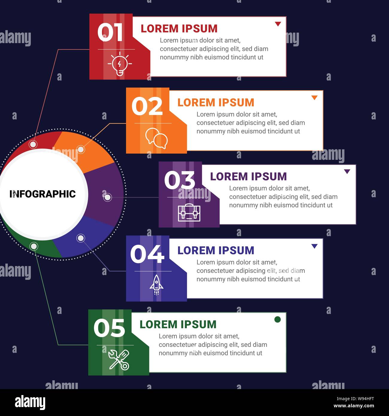 Infographic with some sections for explanation. Clean, modern layout ...