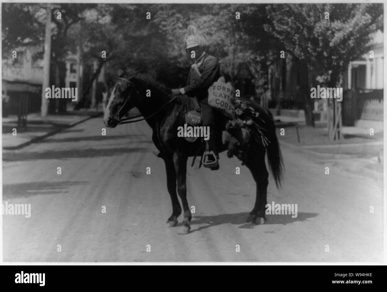Advance forager, Forrest Cavalry Corps, Boston, Lyman Stock Photo - Alamy