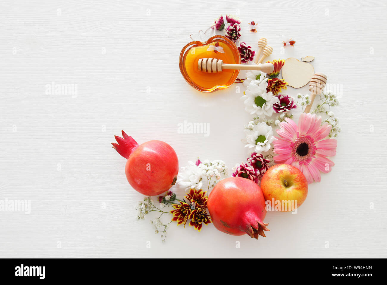 religion image of Rosh hashanah (jewish New Year holiday) concept ...