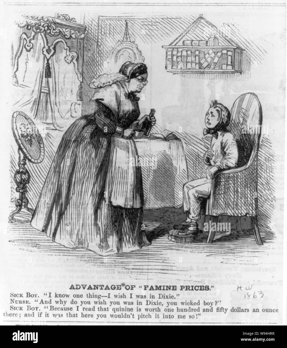 Advantage of famine prices Stock Photo - Alamy