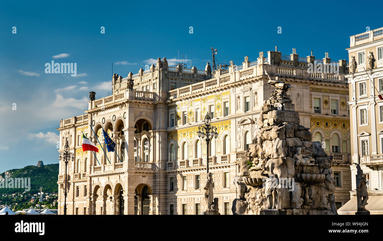Unity of italy square in trieste hi-res stock photography and images ...