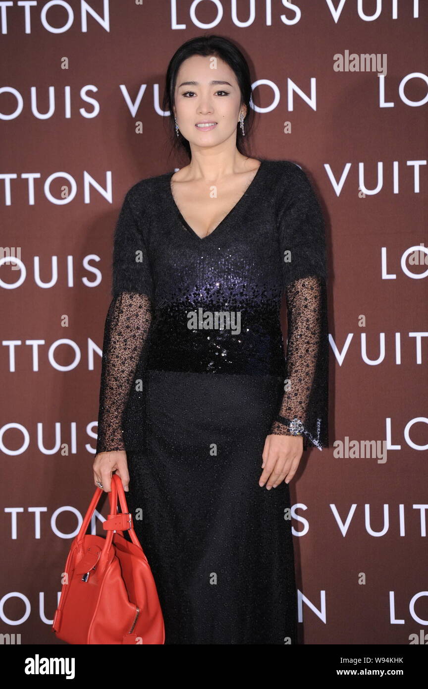 Chinese actress Gong Li poses during the opening ceremony for the new ...