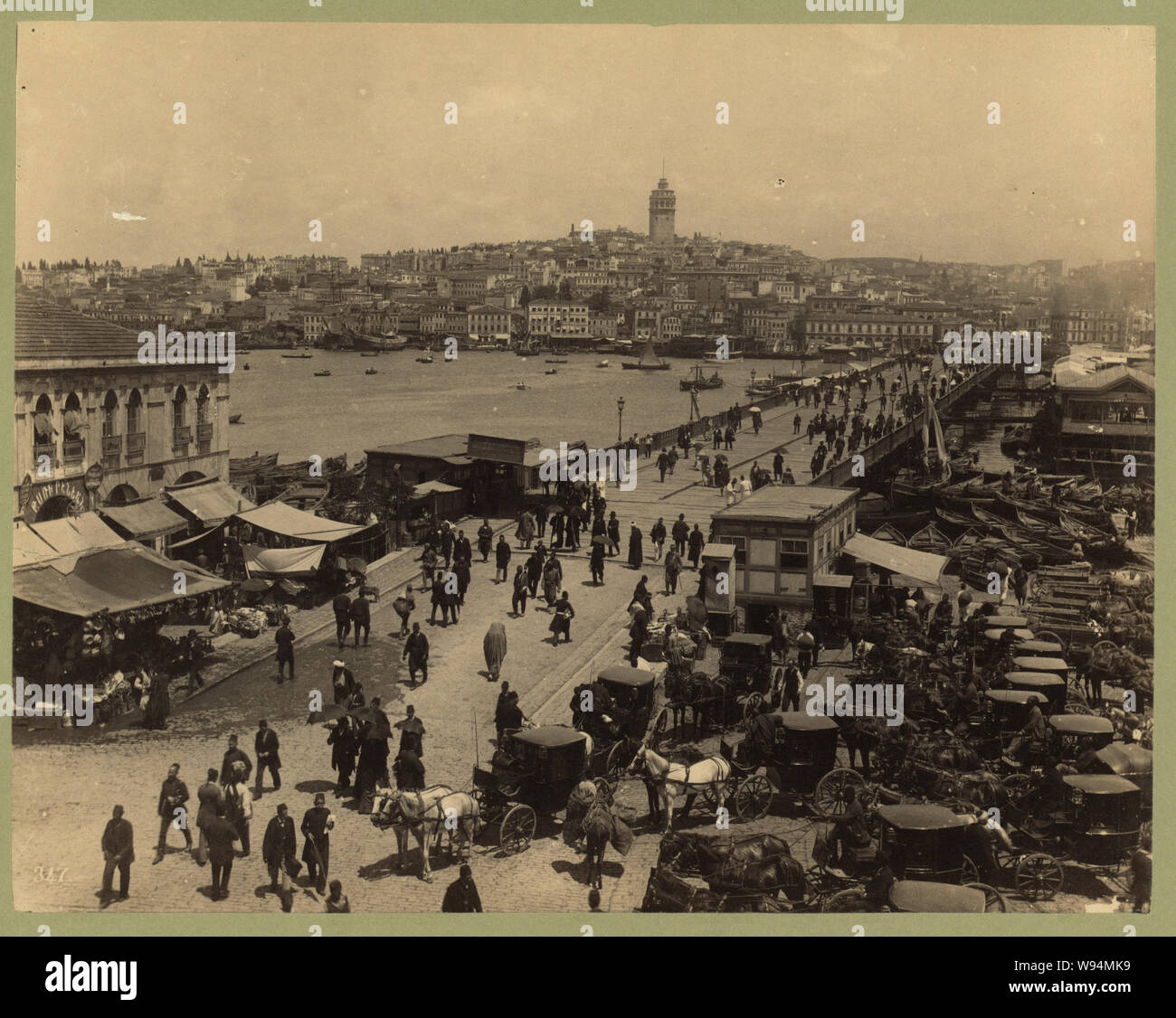 Galata bridge design hi-res stock photography and images - Alamy