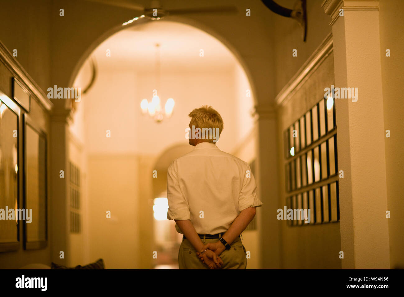 Archway adult adults man men male hi-res stock photography and images ...