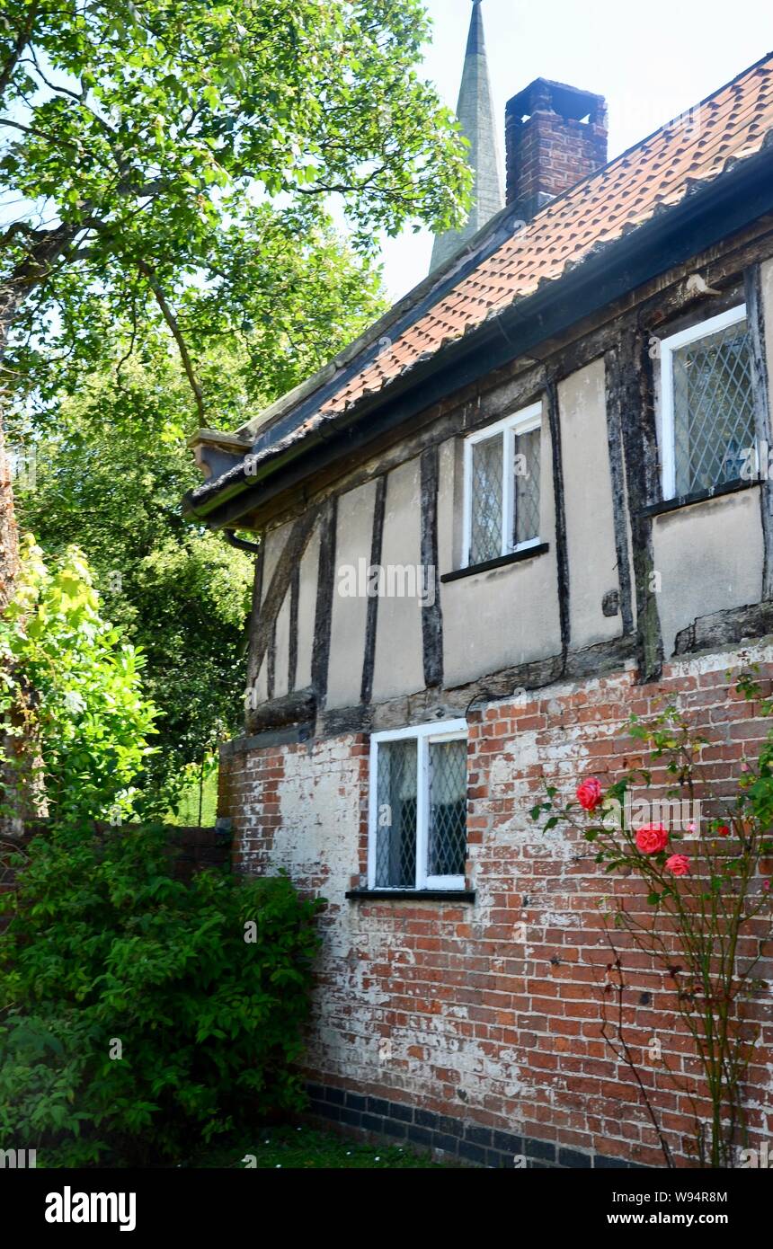 The Old Vicarage in the village of Scrooby, North Nottinghamshire, UK ...