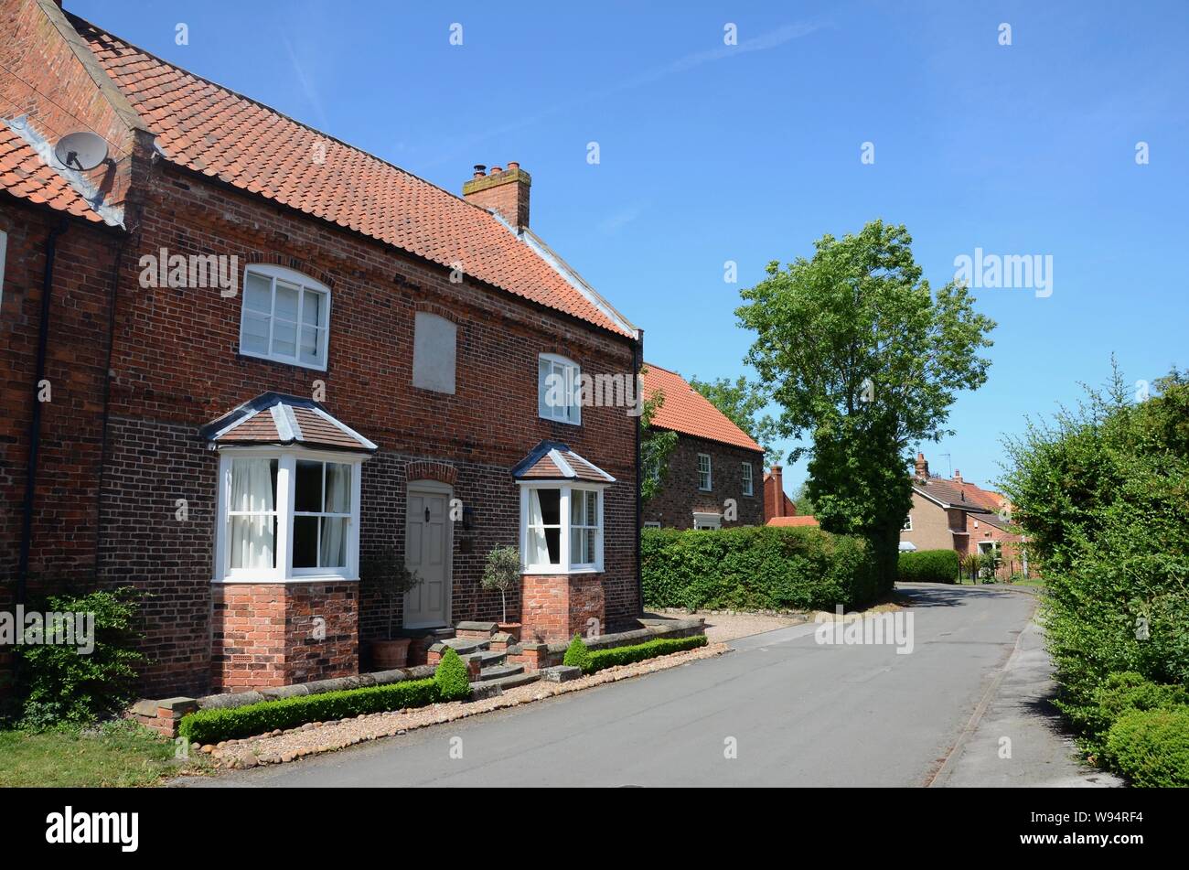The village of Scrooby, North Nottinghamshire, England, where Mayflower ...