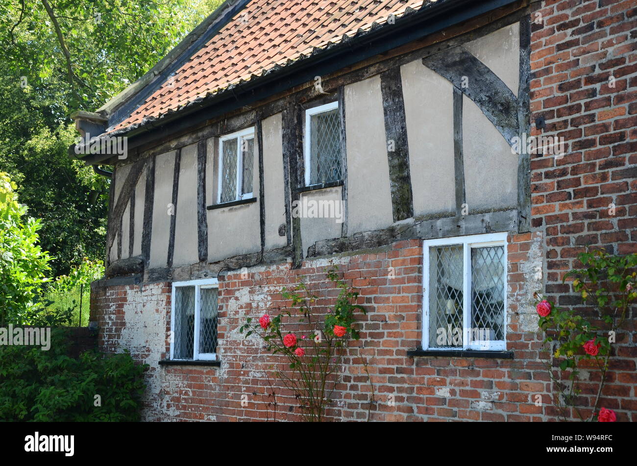 The Old Vicarage in the village of Scrooby, North Nottinghamshire, UK ...