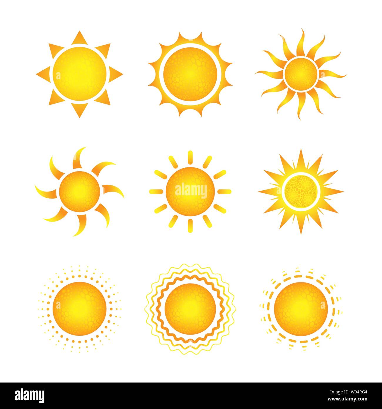 Nine sun hi-res stock photography and images - Alamy