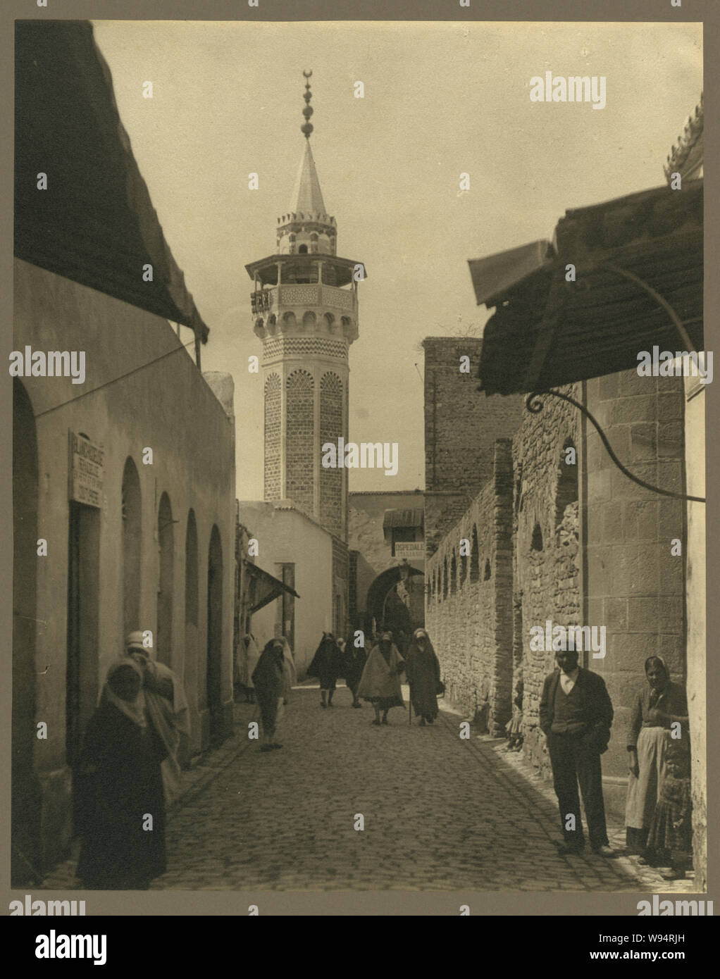 Africa. Tunis. Mosque Stock Photo - Alamy