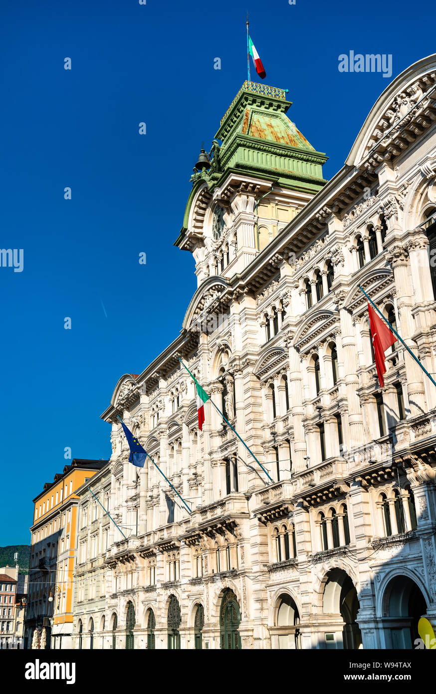 Trieste building facade exterior hi-res stock photography and images ...