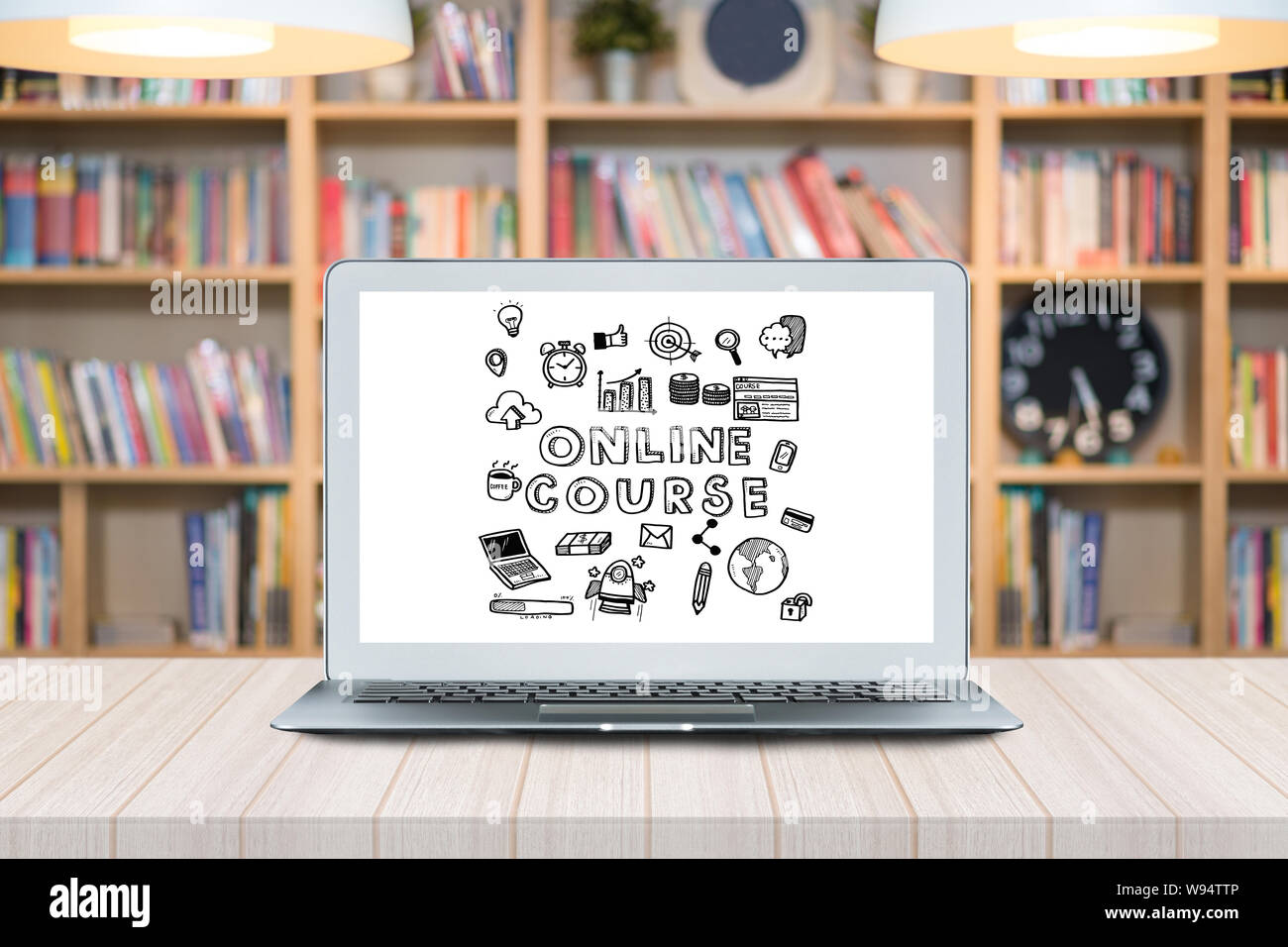 Digital library background hi-res stock photography and images - Alamy