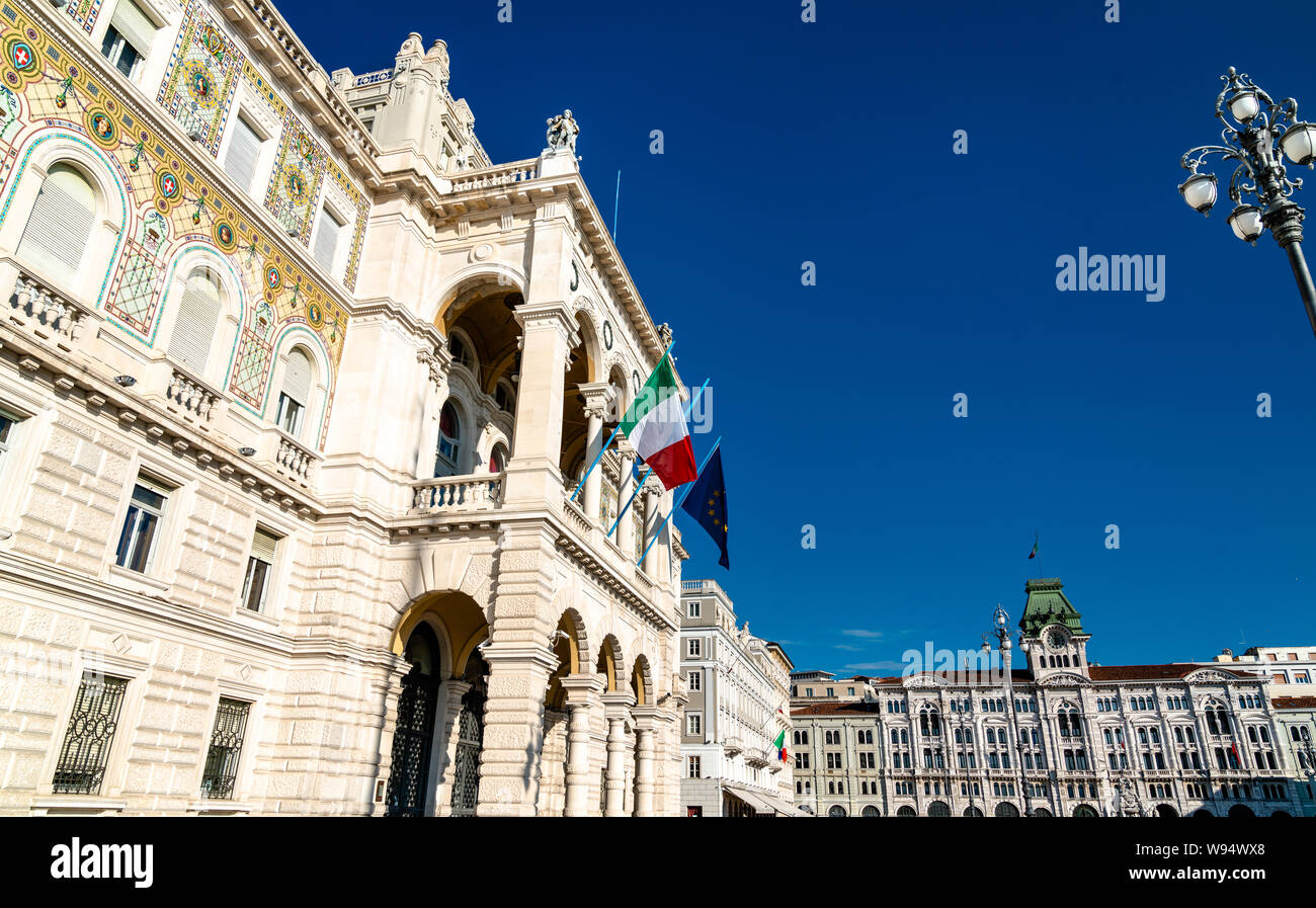 Famous building in trieste italy hi-res stock photography and images ...