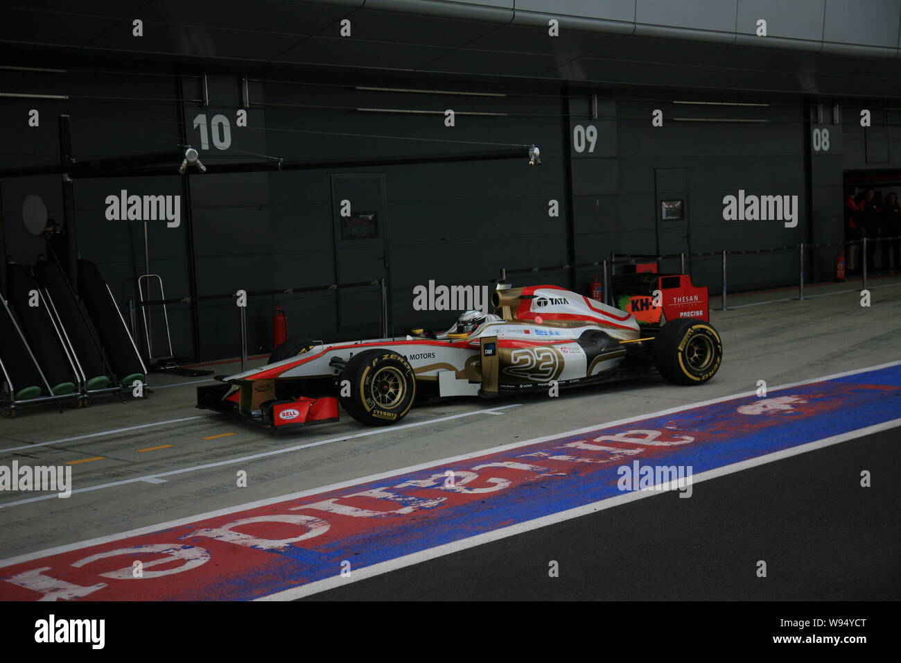 Hrt formula one team test driver hi-res stock photography and images ...