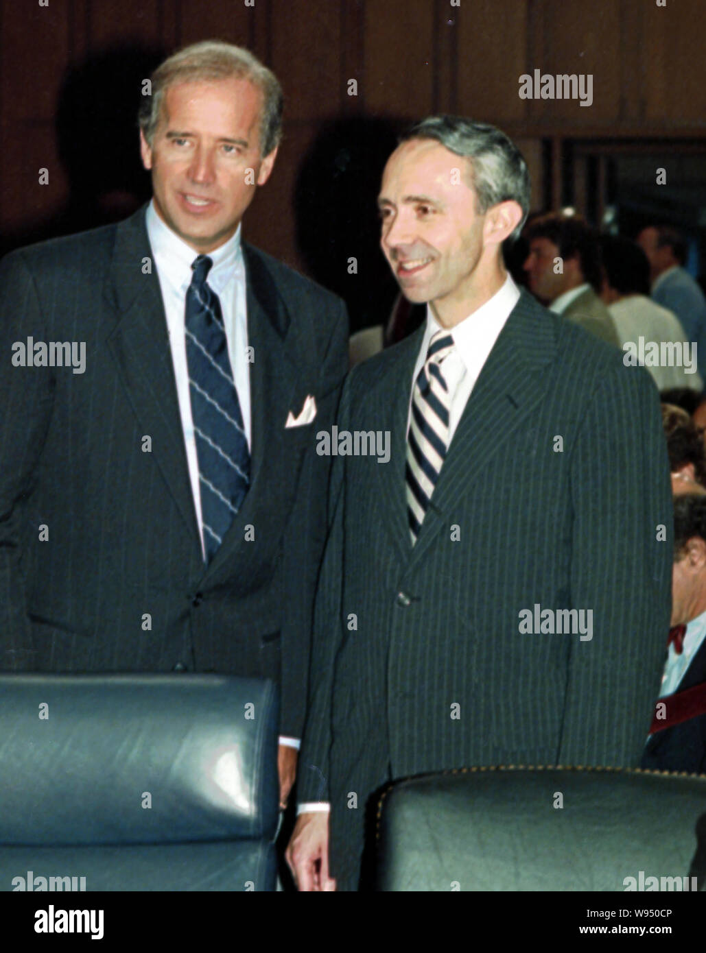 Washington DC, USA, September 13, 1990. Senator Joseph Biden the ...