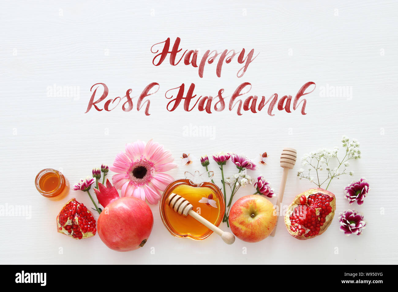 religion image of Rosh hashanah (jewish New Year holiday) concept ...