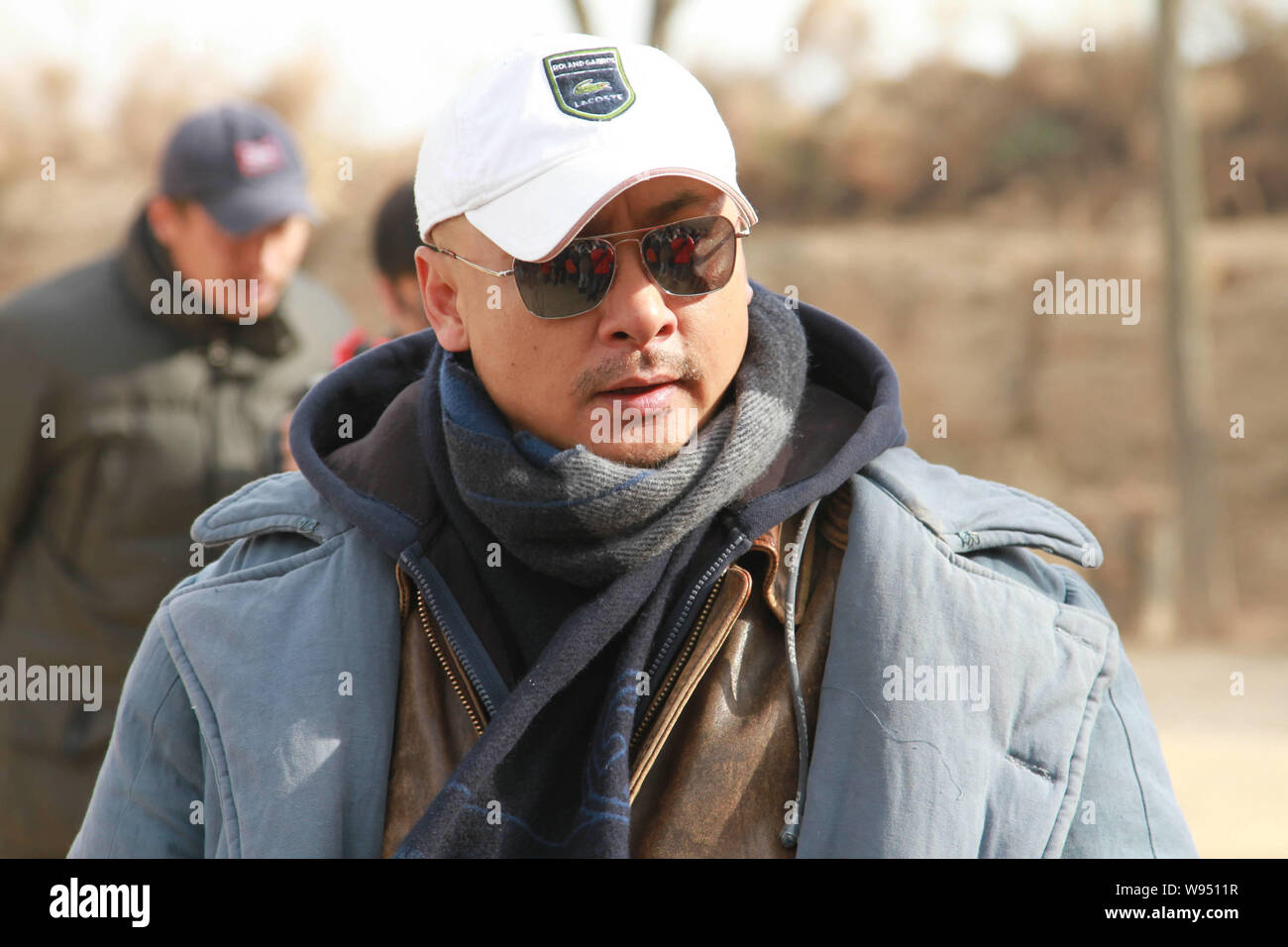 --File--Chinese directore Wang Quanan is pictured at the filming ...