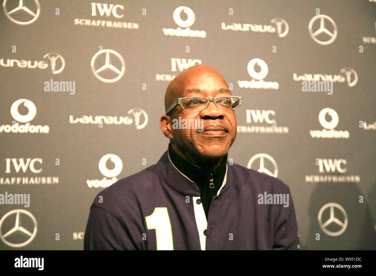 Former U.S. track and field Olympic champion Edwin Moses attends a ...