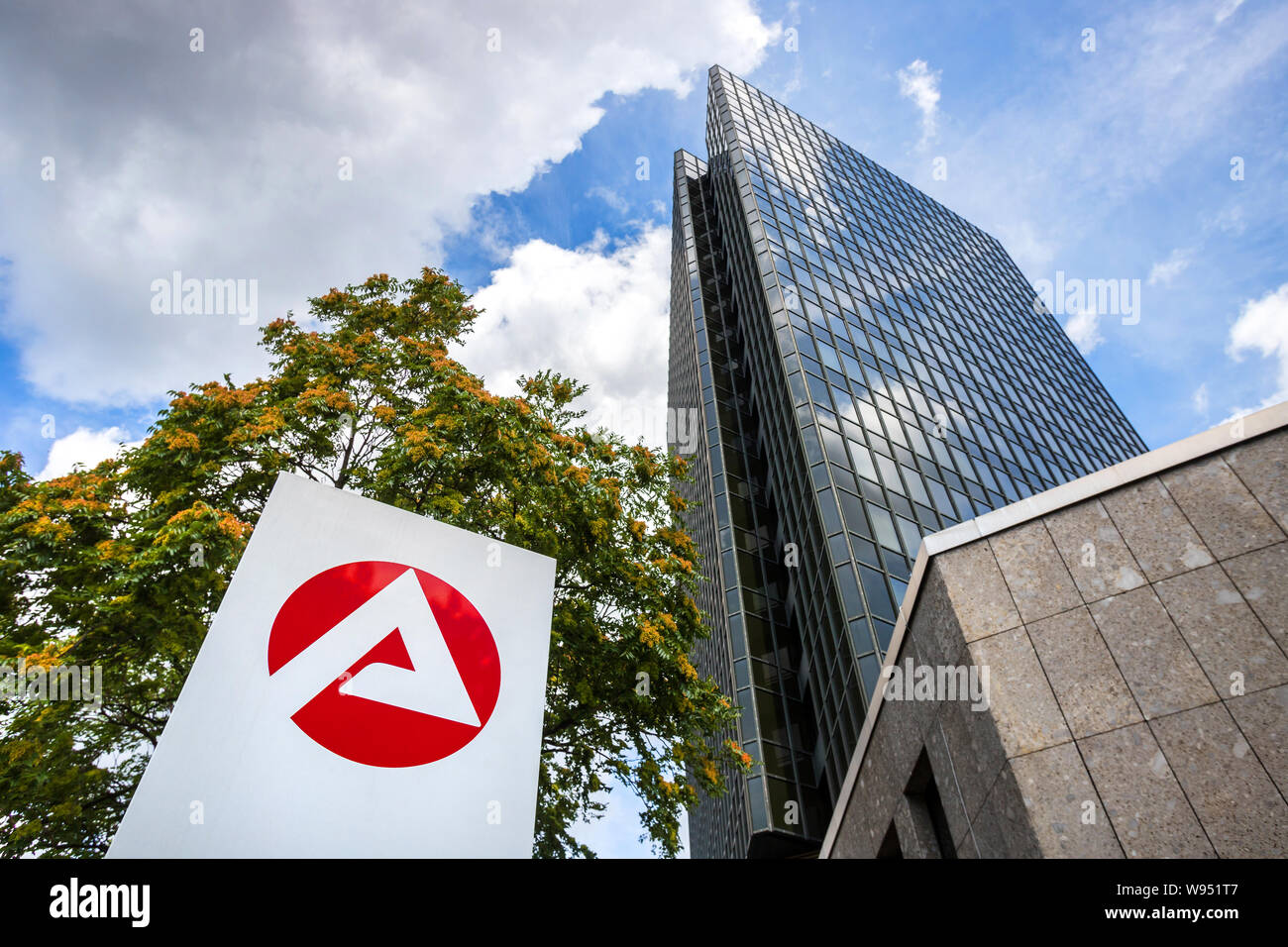 german agency for work symbol Stock Photo - Alamy