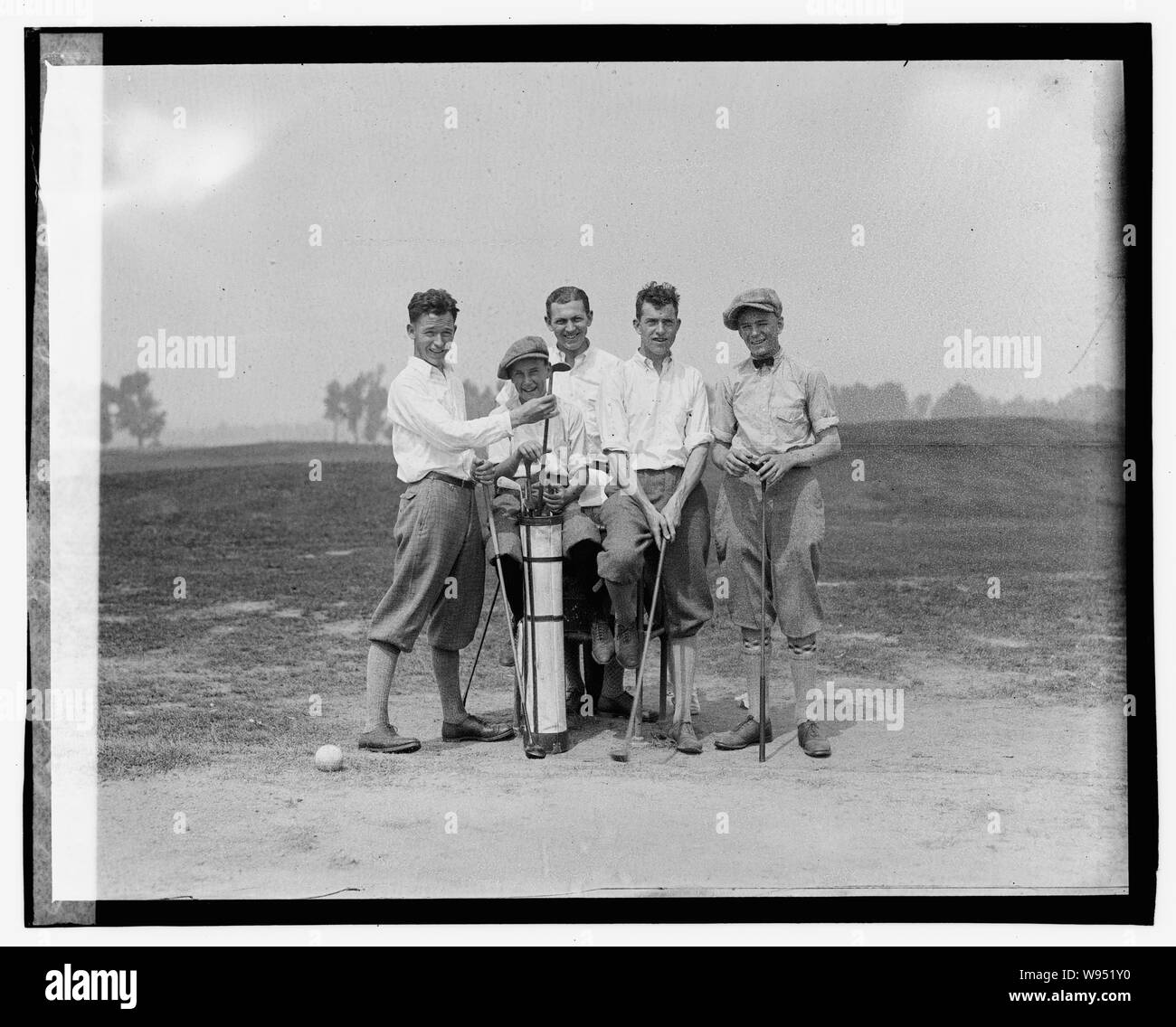 Agnew, Freddie Gilbert, Ray Huntley, Larry O'Tell, Bob White Stock ...