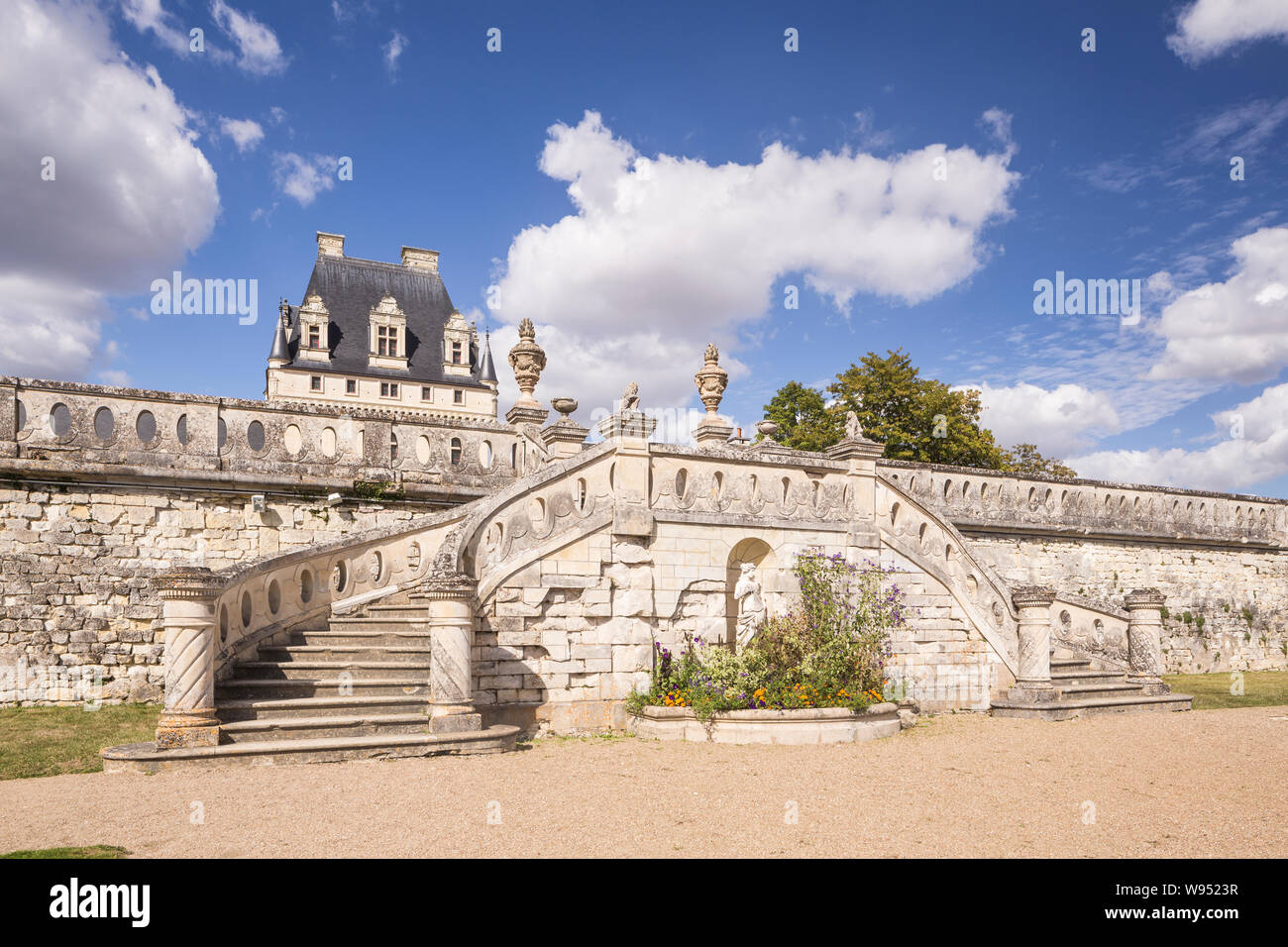 Chateau of valencay in the loire valley hi-res stock photography and ...