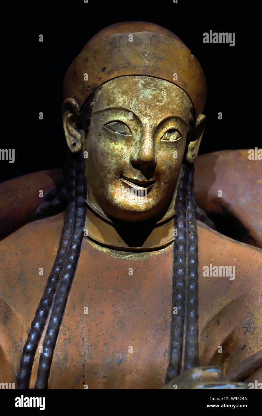 Tomb Sarcophagus of a couple terracotta 6th century BC The Etruscans ...