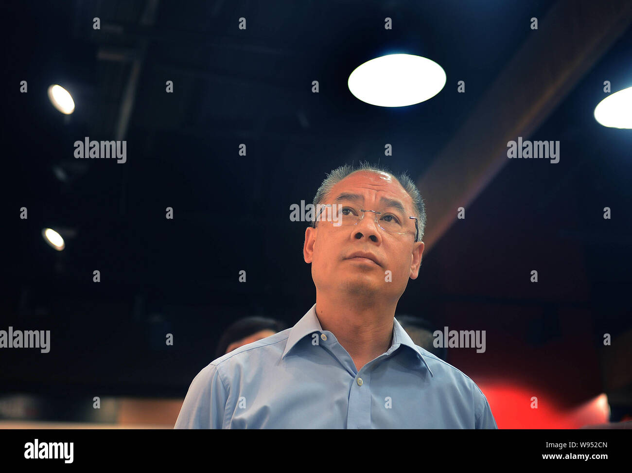 --FILE--Former Olympic gymanstics champion Li Ning, chairman of Li Ning ...