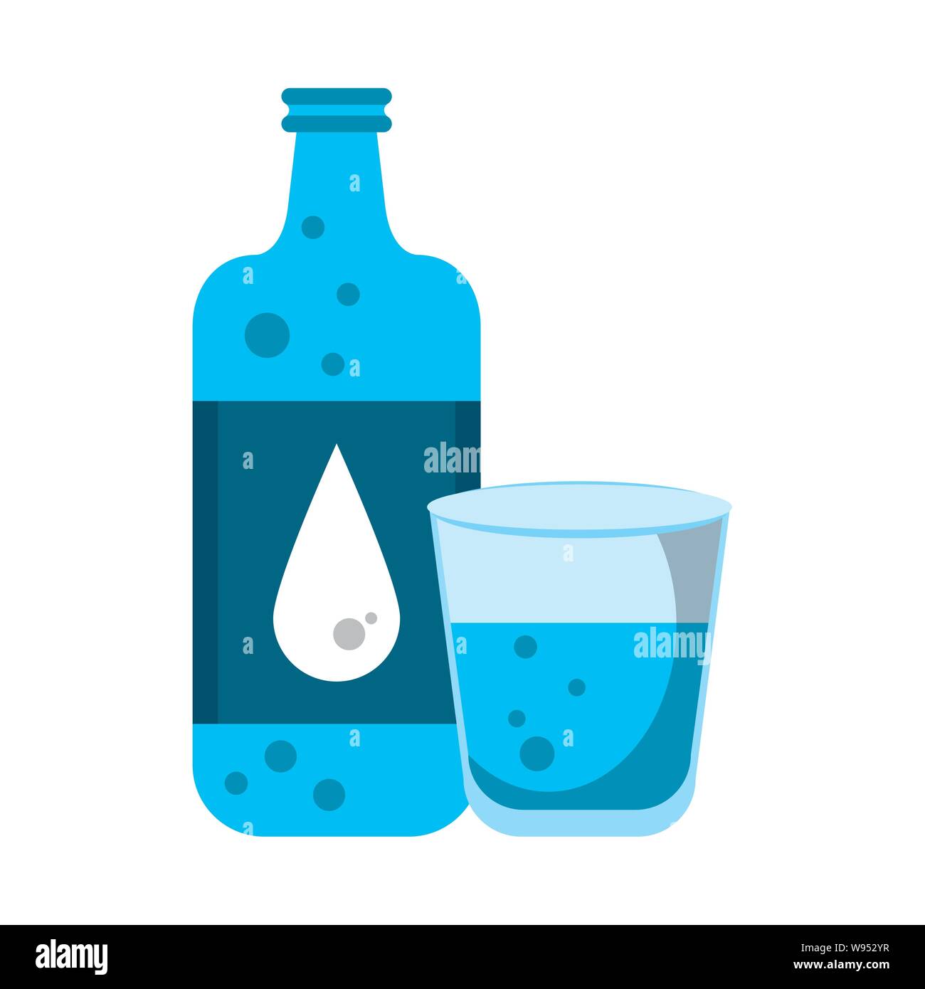 water liquid beverage drink cartoon Stock Vector Image & Art - Alamy