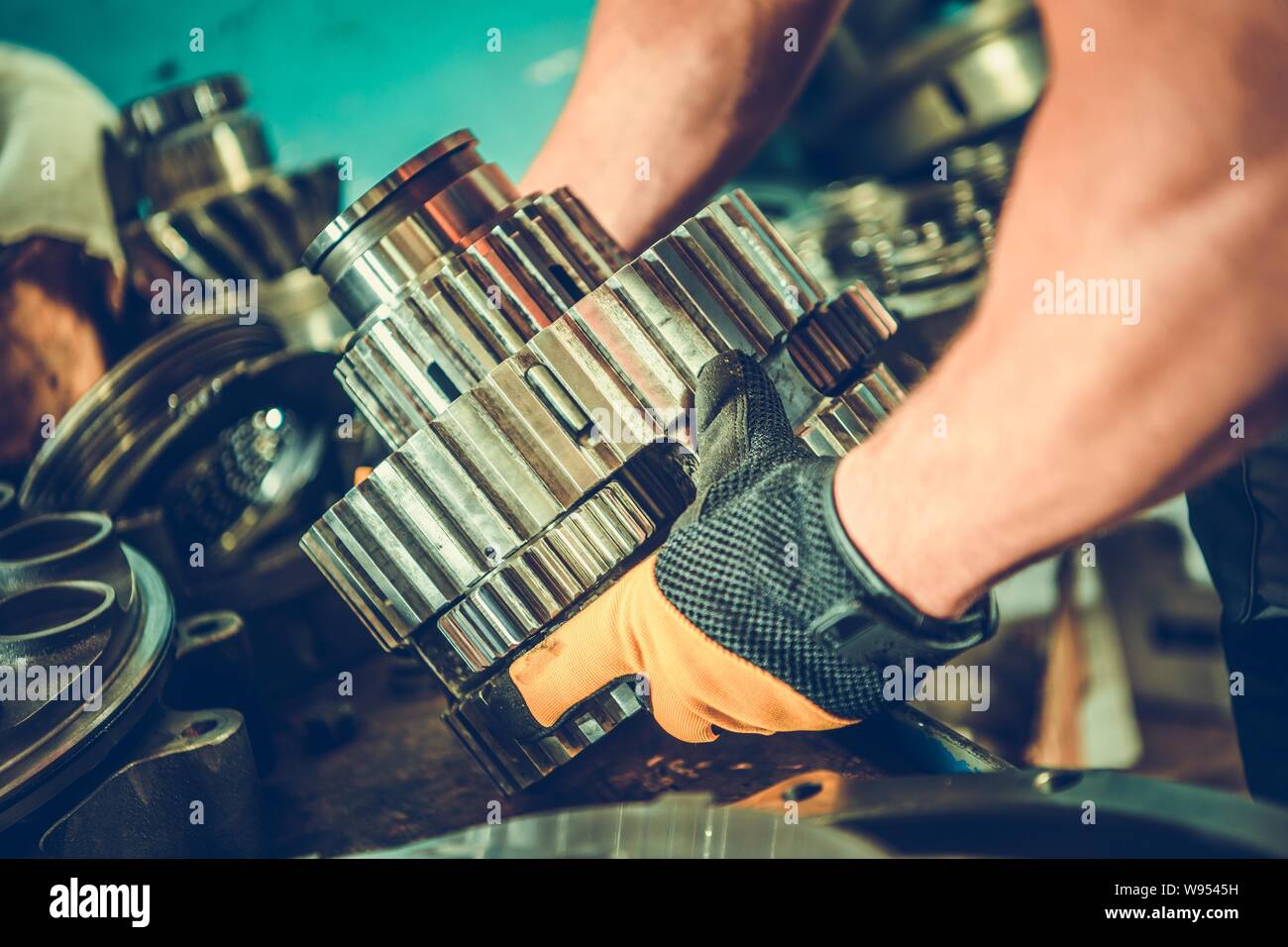 Complex Repair. Epicyclic Gearing. Planetary Gear Replacement by ...