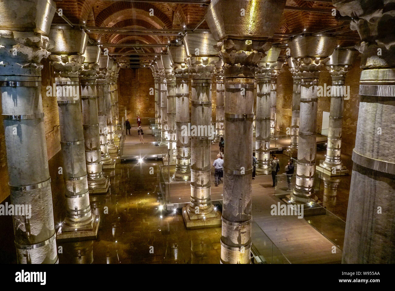 The Theodosius Cistern is one of many ancient cisterns of ...