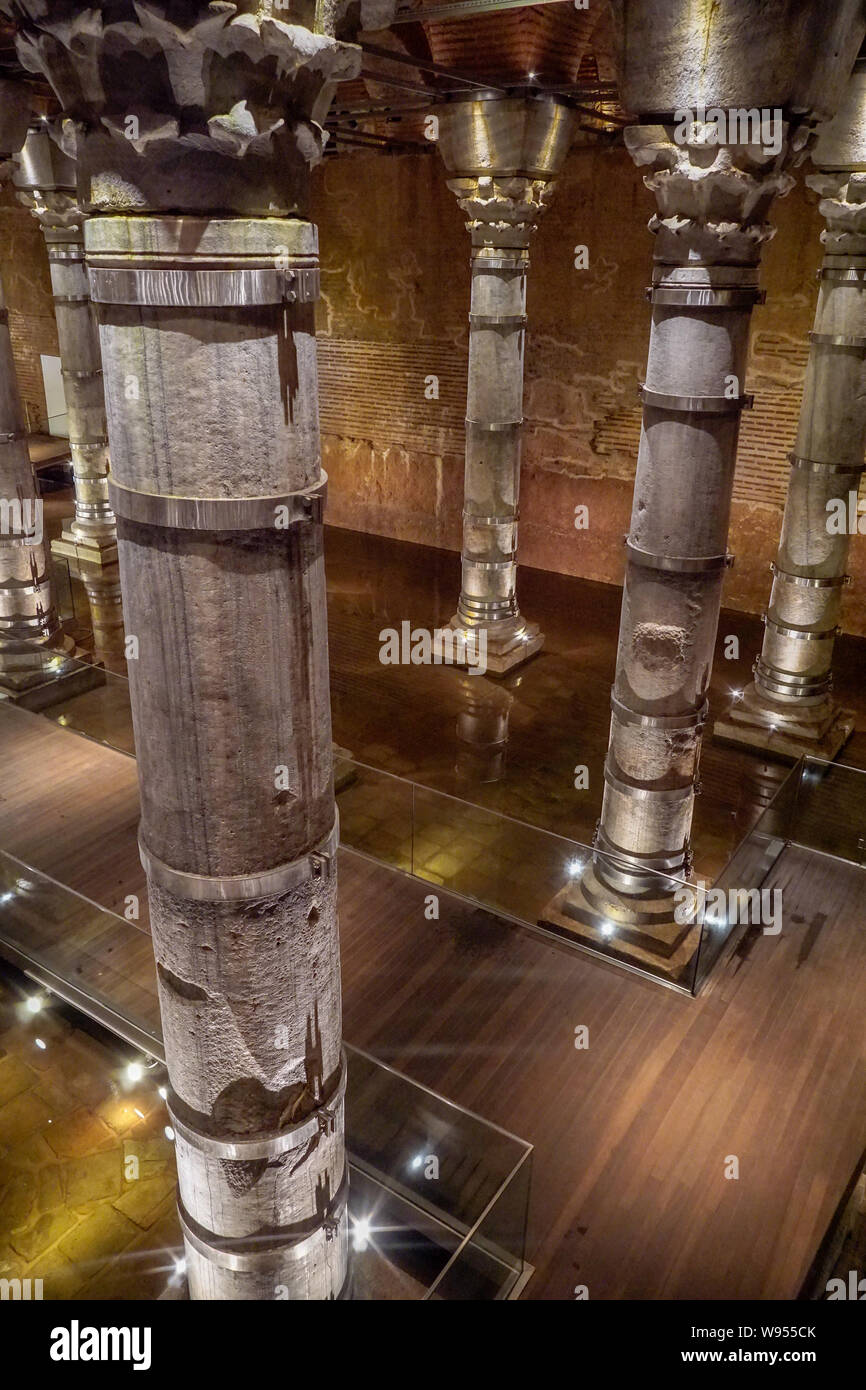 The Theodosius Cistern is one of many ancient cisterns of ...