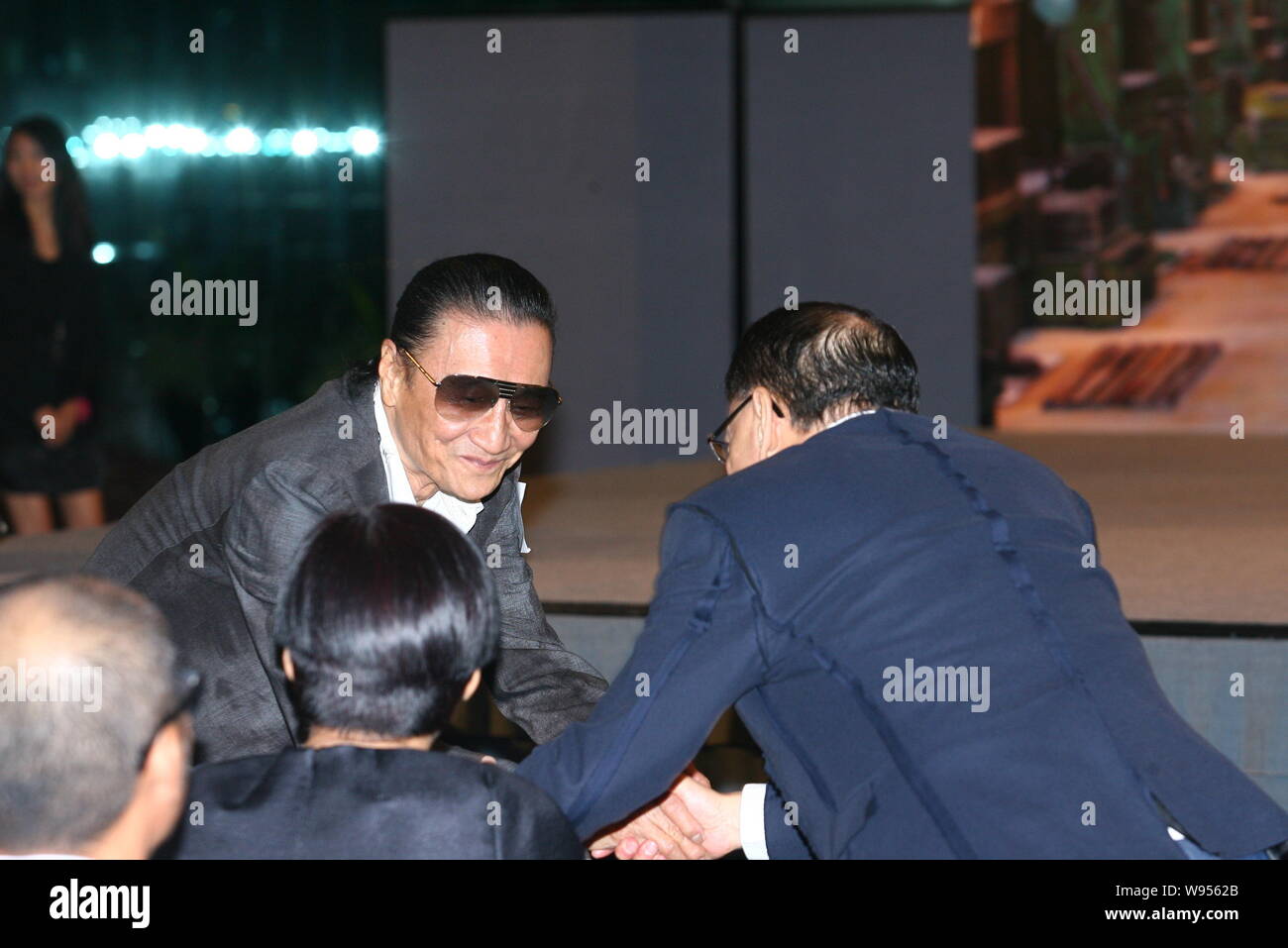 Hong Kong actor Patrick Tse is pirctured as he attends the movie ...