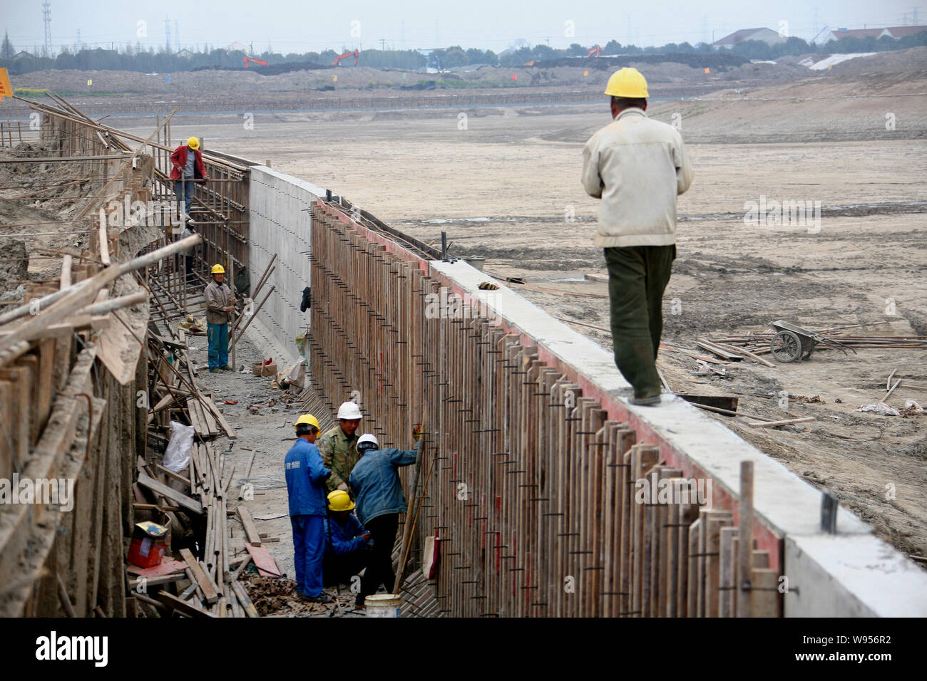 Artificial Lake Construction