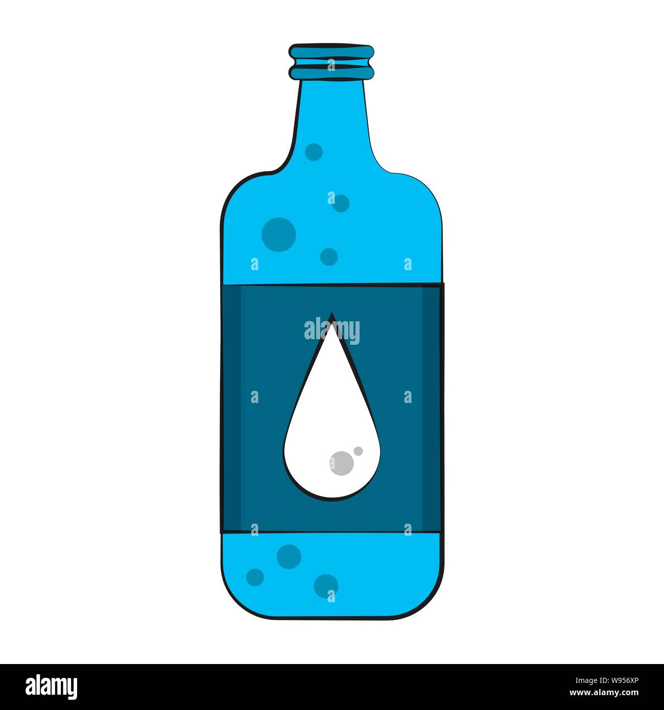water liquid beverage drink cartoon Stock Vector Image & Art - Alamy