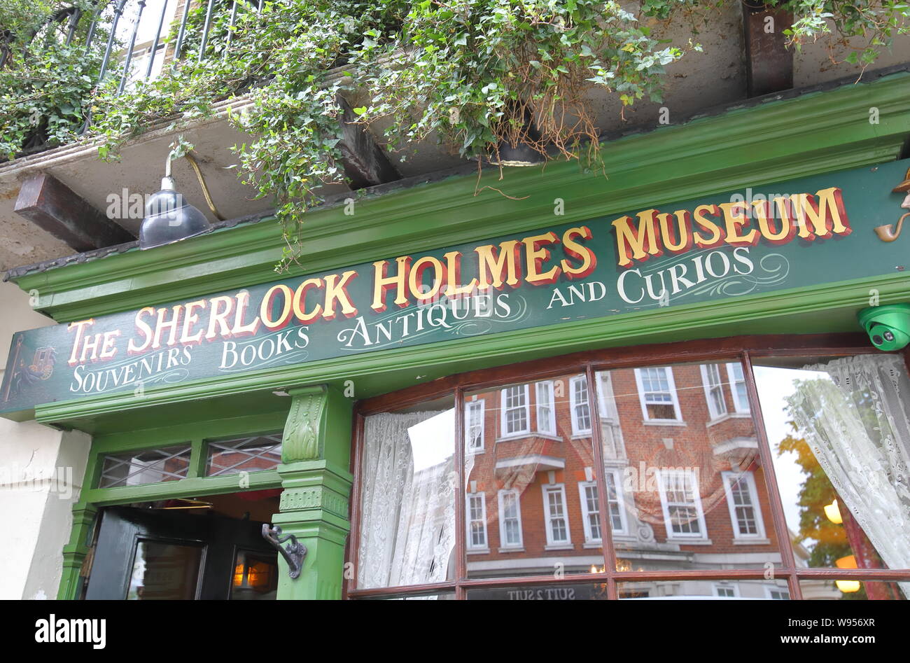 Sherlock Holmes Museum London UK Stock Photo - Alamy