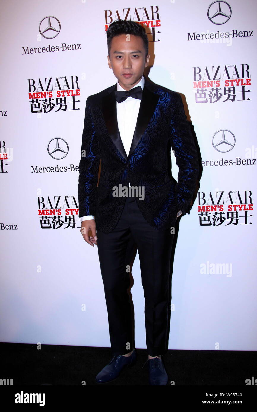 Chinese actor Deng Chao poses as he arrives for the award ceremony by ...